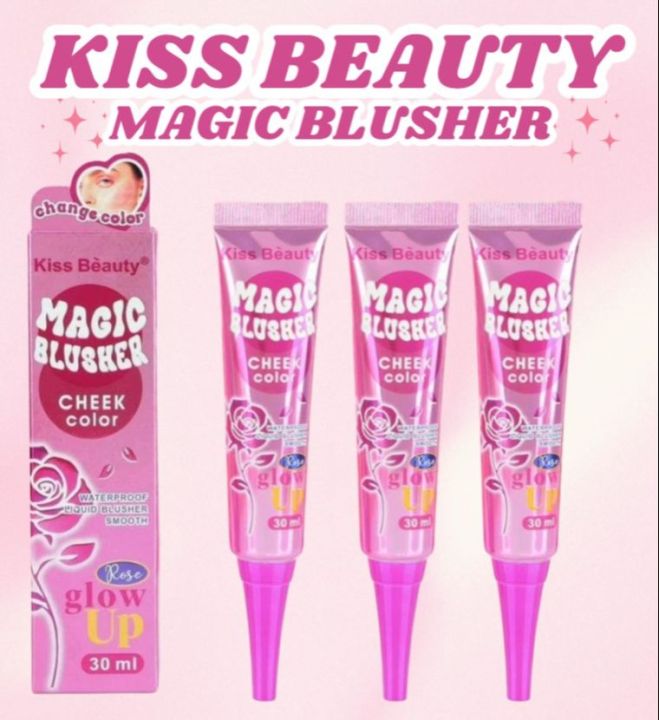 Waterproof Magic Blusher Cheek Color Long Lasting Liquid Blusher ...