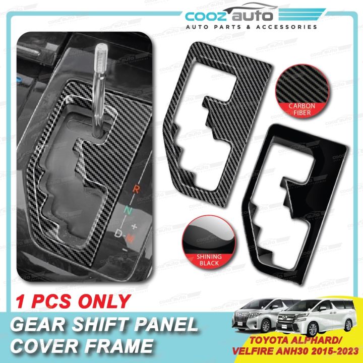 Toyota Alphard Vellfire 2015 - 2023 Car Gear Shift Panel Frame Cover ...