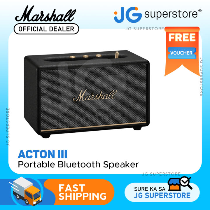 Marshall Acton Iii Portable Bluetooth Dynamic Speaker Bt 5 2 With Multi Stream Feature Built In