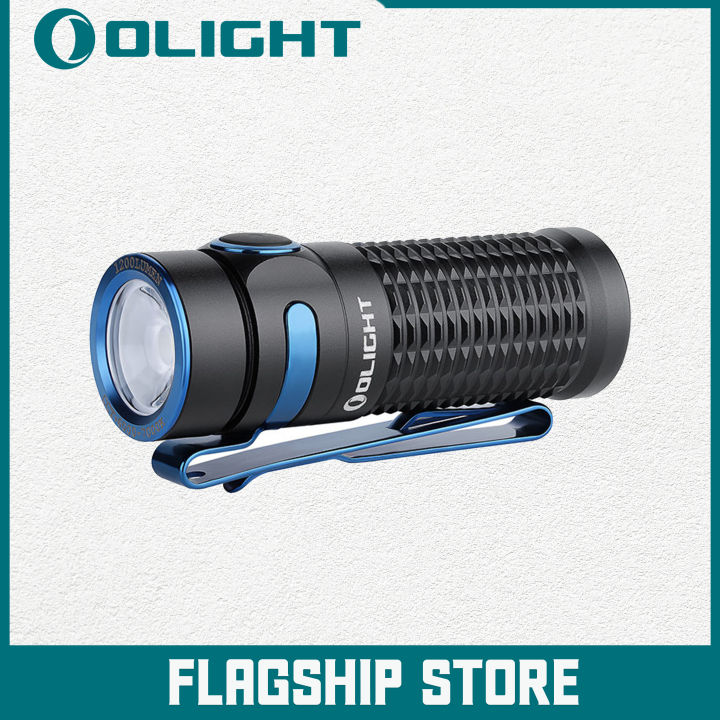 Olight Baton 3 Premium Edition 1200 Lumens RCR123A Ultra-Compact ...