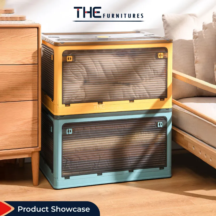 THE L45-60cm (36-84 Litre) Large Portable Transparent Foldable ...