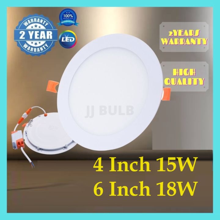 LED Downlight 15W 18w Round 4" 6'' Recessed Down Light Daylight Ceiling ...