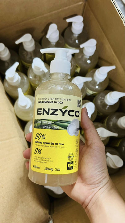 Nước rửa bát sinh học ENZYCO từ enzyme Dứa (480ml) | Lazada.vn