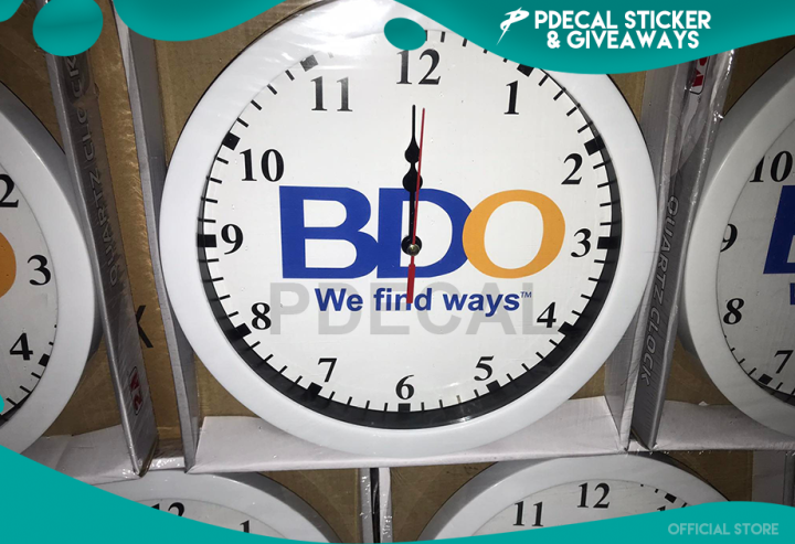 Clock - Full Color Personalized - Promotional Giveaways | Lazada PH