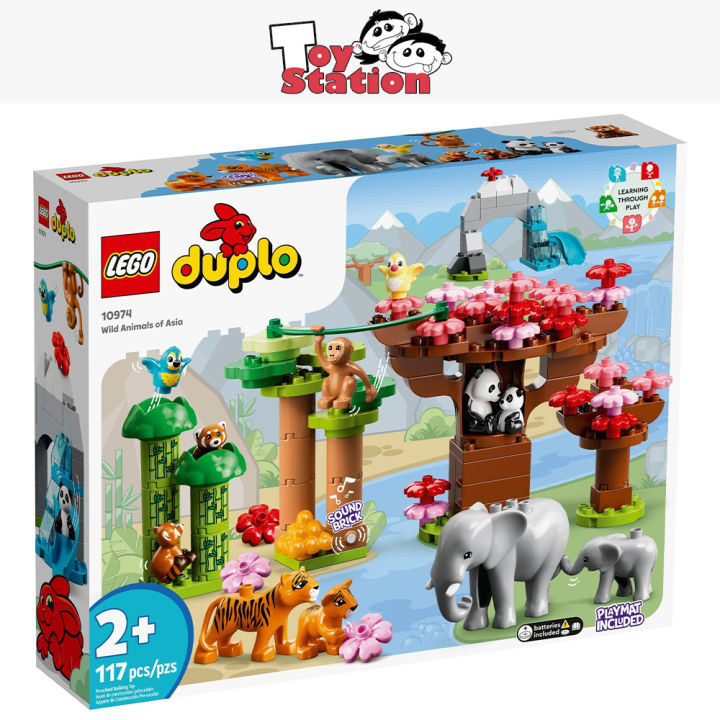 LEGO Duplo Town 10974 Wild Animals of Asia | Lazada Singapore