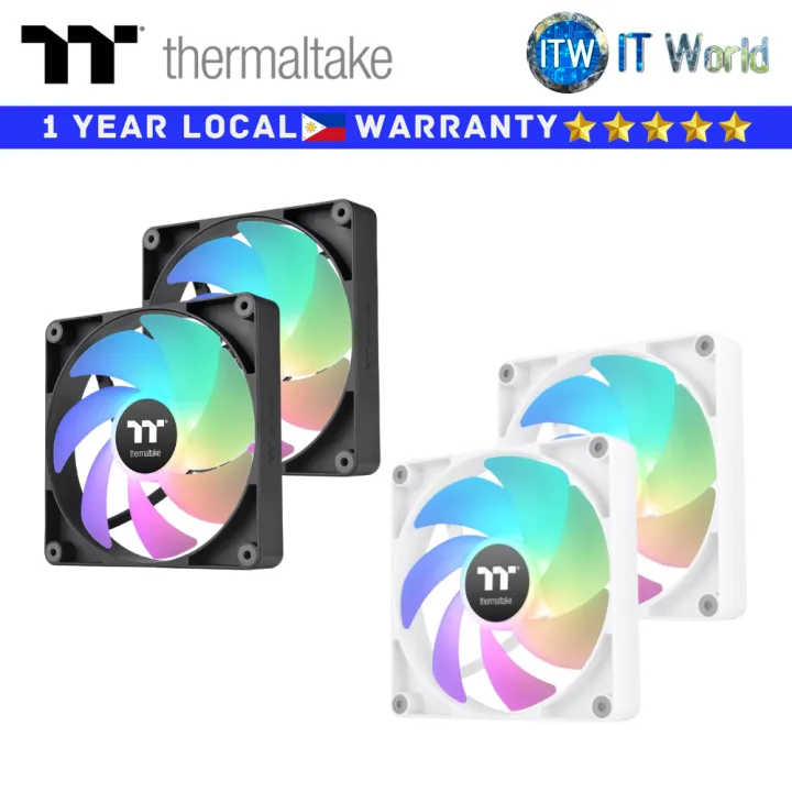 Itw | Thermaltake PC Fan CT120 ARGB Sync PC Cooling Fan (2-Fan Pack ...