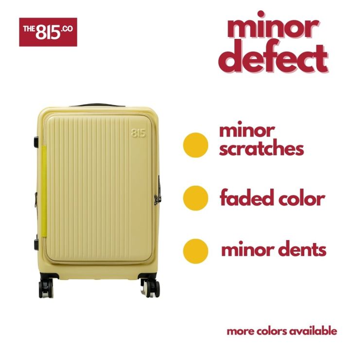 815 Hard Case Luggage (WITH MINOR DAMAGE) | Lazada PH