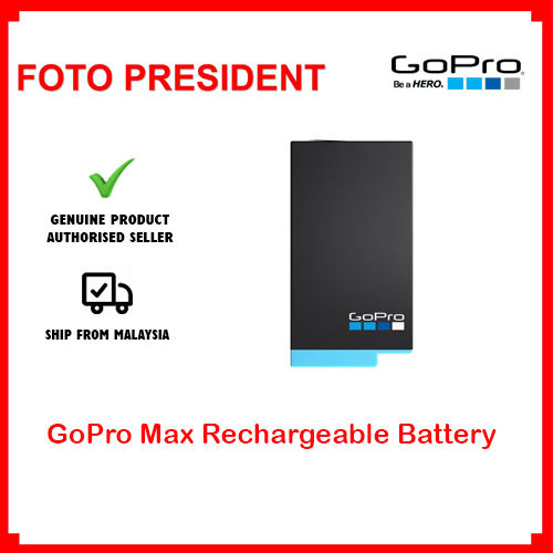 (Original) Gopro Max Rechargeable Battery | Lazada