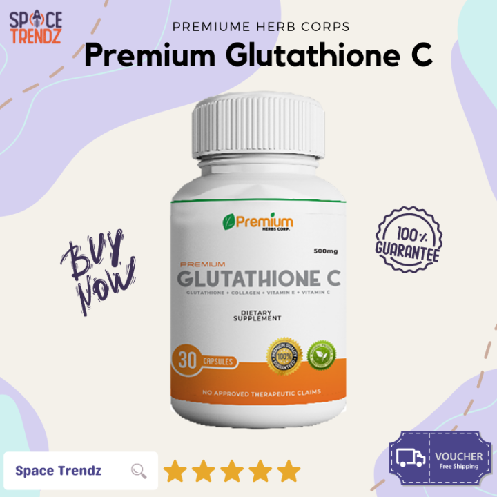 🔥 100% Authentic Glutathione C Capsule with Alkaline 30 Collagen ...