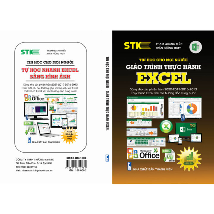 Tin Học Cho Mọi Người - Giáo Trình Thực Hành Excel Dùng cho Các Phiên bản 2022 - 2019 - 2013 ...