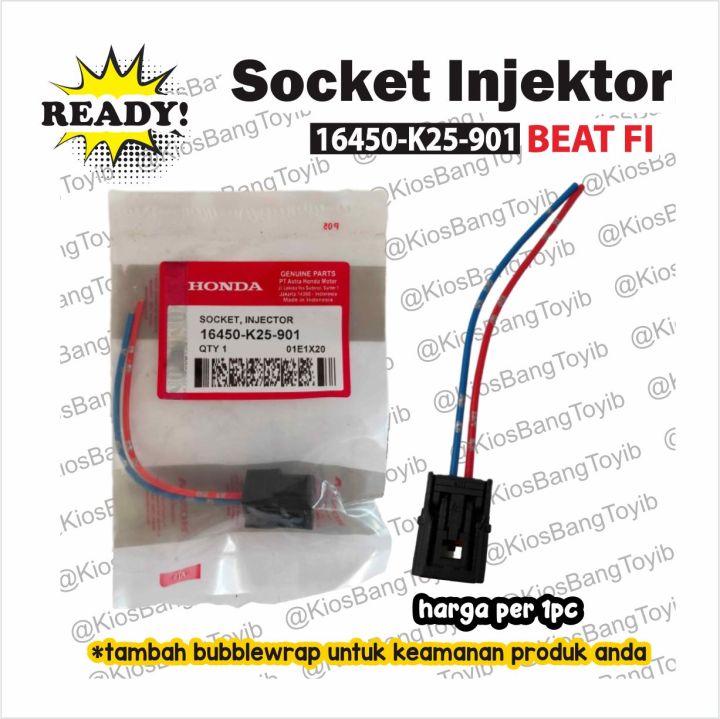 Socket Soket Injector Injektor Honda Beat FI Vario FI (16450-K25 ...