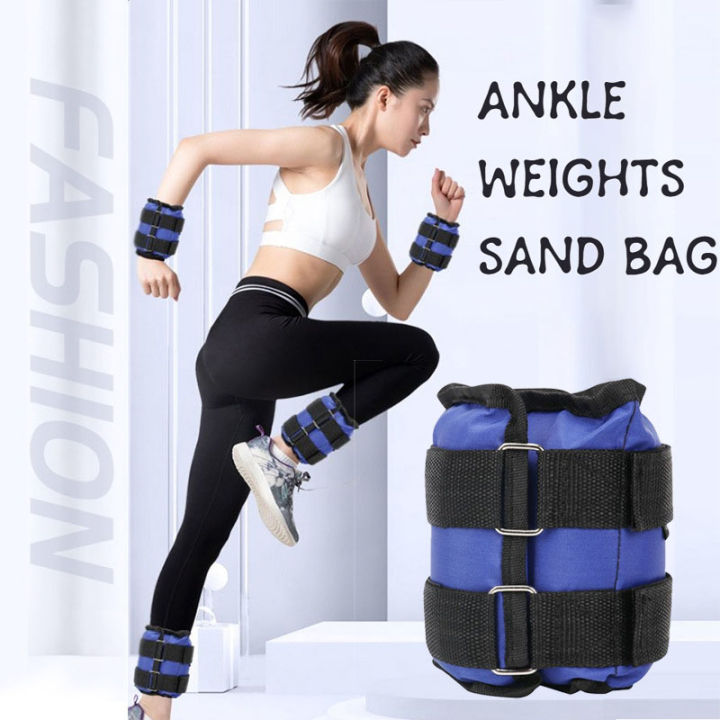 Ankle Weights Sand Bag Wrist Arm Leg Workout Exercise Fitness ...