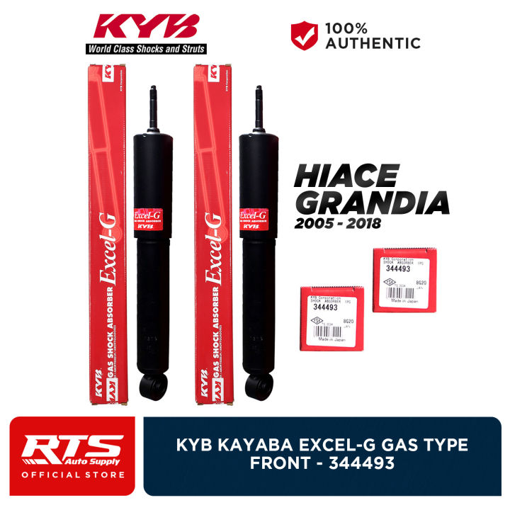 KYB Kayaba Front Shock Absorber for Toyota Hiace Grandia 2005-2018 Excel-G Gas Type (344493 ...
