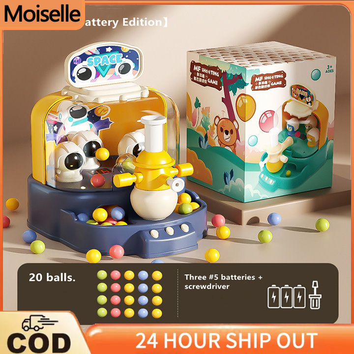 Kids Desktop Gaming Machine Marble Whack a Mole Game Electric Ejection ...