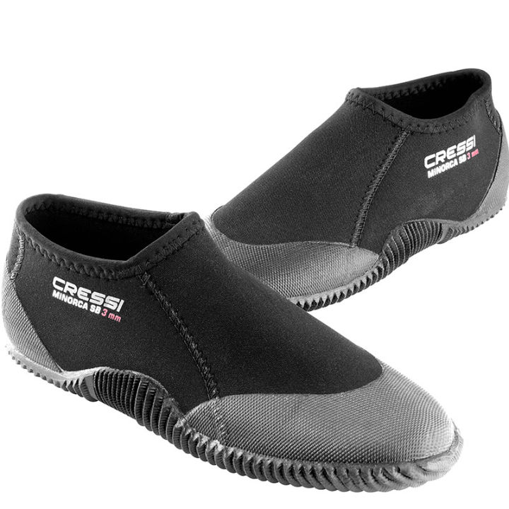 Cressi Minorca Shorty 3MM Diving Boots Scuba Short Dive Shoes for ...