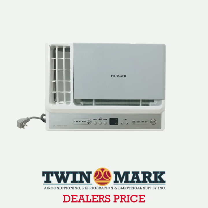 0.6HP HITACHI INVERTER RA-06HSVC Window Type Aircon (Compact Size ...