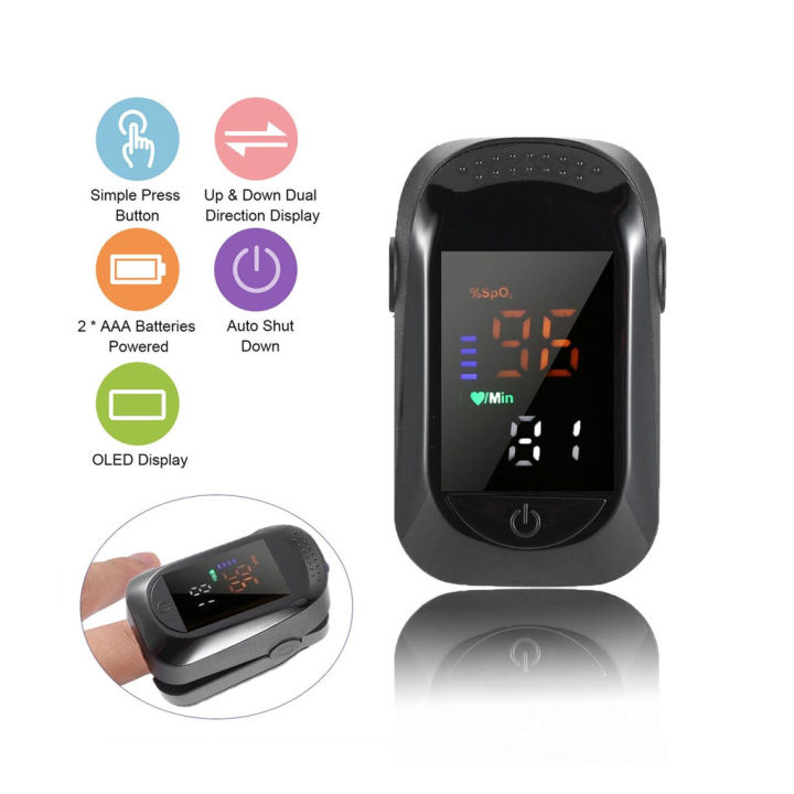 JY Smart Mall Oximeter A2 Oximeter Mini Portable Pulse Oximeter OLED ...