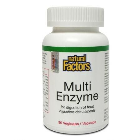 NATURAL FACTOR MULTI ENZYME 90'S | Lazada