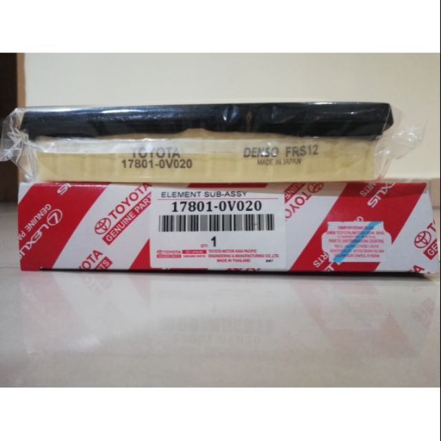 TOYOTA CAMRY 2.5 HYBRID AVV50 AIR FILTER 17801-OV020 17801-38010 | Lazada