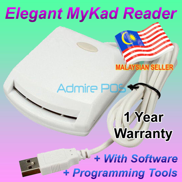 MyKad Reader with Software and Programming Tools - Malaysian NRIC IC National ID Card Scanner ...