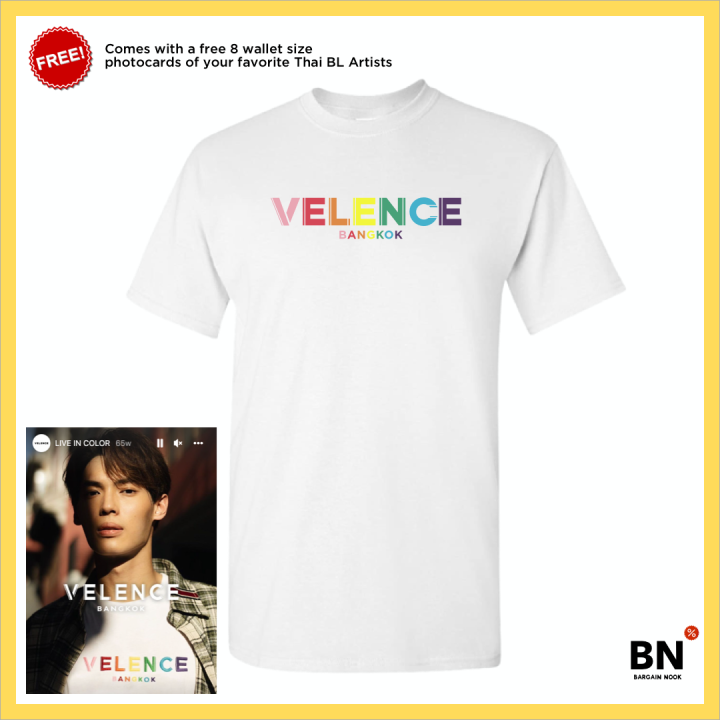 VELENCE Bangkok Live in Color Inspired Shirt | Win Metawin | Lazada PH