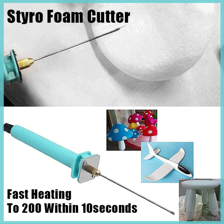 【BUY 1 TAKE 1】10CM Electric Styro Foam Cutter Pen Polystyrene Hot Wire ...