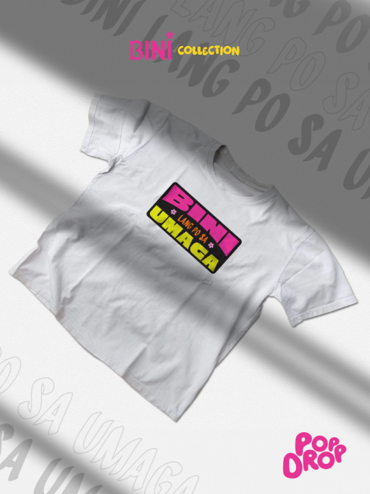 BINI Shirt Collection - Jeepney - High Quality Print - Cotton (White ...