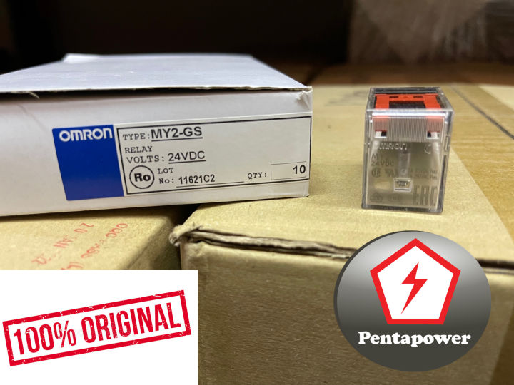 OMRON MY2-GS RELAY MY2 24VDC 8pins Without LED | Lazada