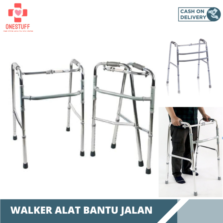 Walker Alat Bantu Jalan Orang Tua Lansia Manula Kaki 4 | Lazada Indonesia