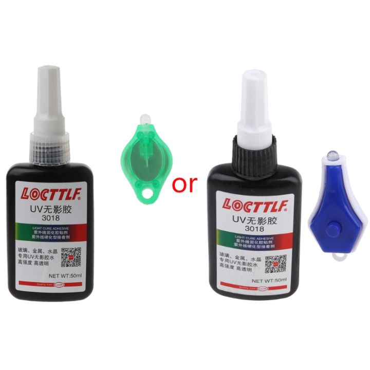 UV Light + 50ML Fast Curing UV Glue Sunlight Curing Adhesive ...