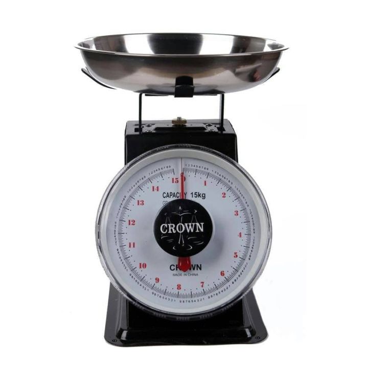 Timbangan Duduk/Timbangan Manual/Timbangan Buah Crown 15Kg | Lazada ...