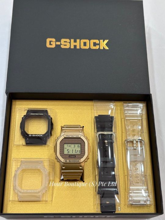 Brand New Casio Gshock Limited Edition Box Set DWE-5600HG-1DR | Lazada ...