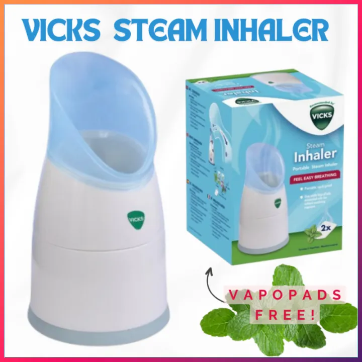 Vicks Portable Steam Inhaler With Menthol Scented Vapopads | Lazada PH