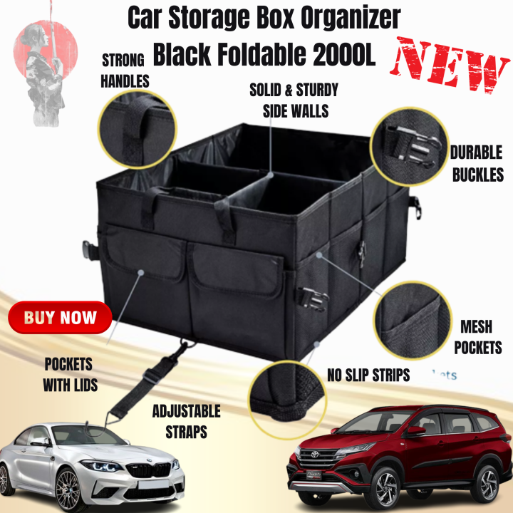 KS MG ZS Car Boot Organizer Collapsible Storage | AKIOKI | Storage Box ...