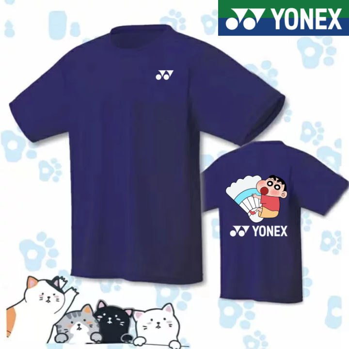 Yonex 2024 New Badminton Clothes For Men's and Women's Competition Team ...
