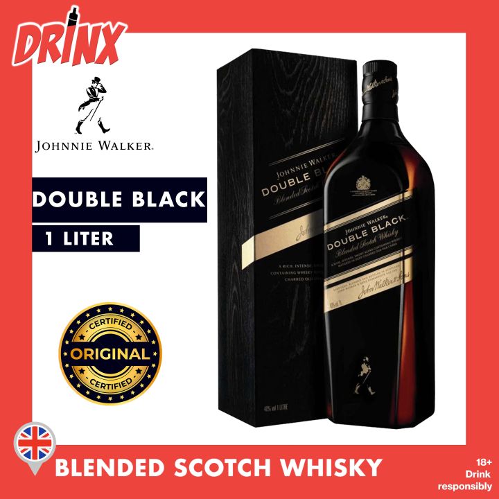 Johnnie Walker Double Black 1L | Lazada PH