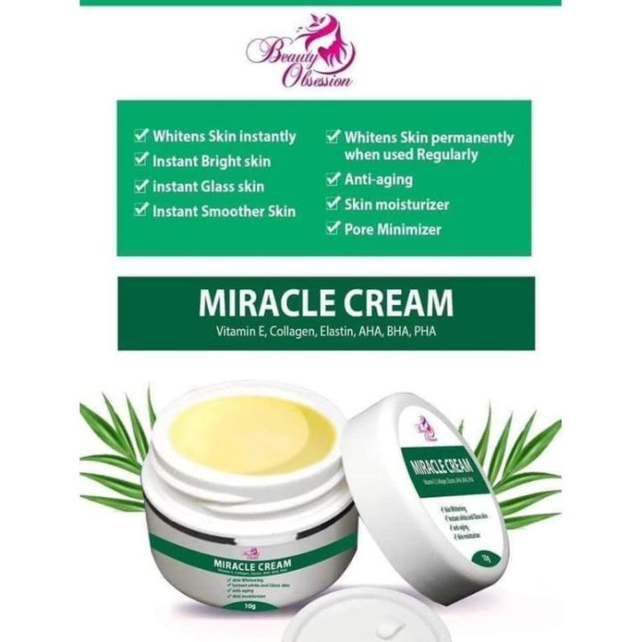 Miracle Cream 10g by Beauty Obsession ( New Packaging) | Lazada PH