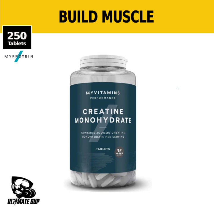 Myprotein Creatine Monohydrate, Increase physical performance, 250 ...