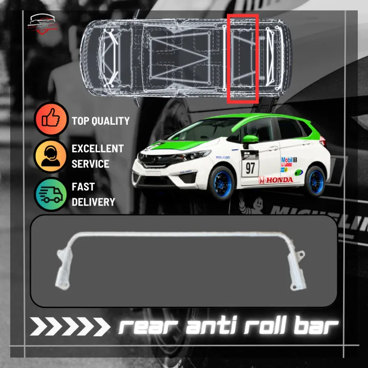 HONDA FIT CITY GM6 JAZZ GK5 2014-2019 REAR ANTI ROLL BAR | Lazada