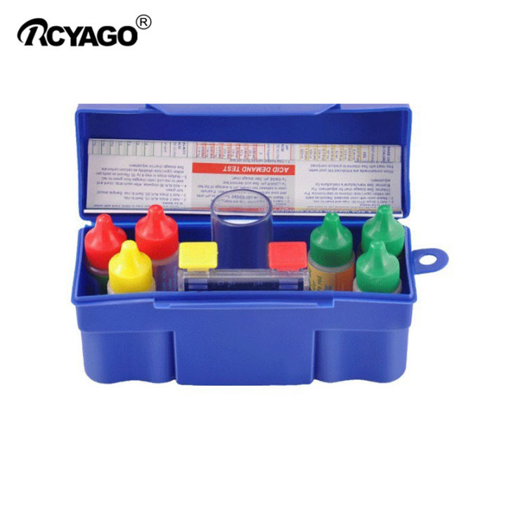 RCYAGO Pool water quality test reagent Water test box PH/OTO test agent ...