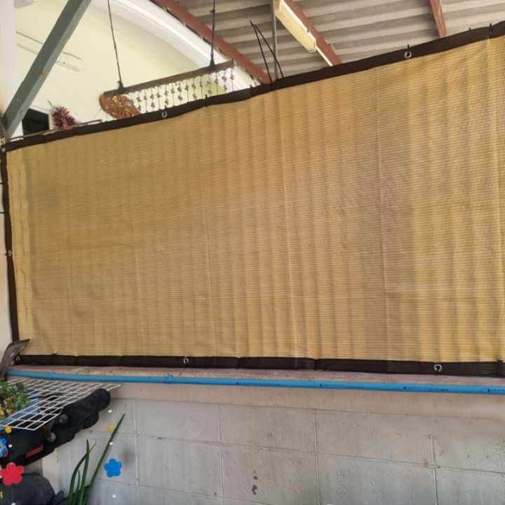 Sun Shade Net Beige Privacy Fence Outdoor Balcony Garden Shades Awnings ...
