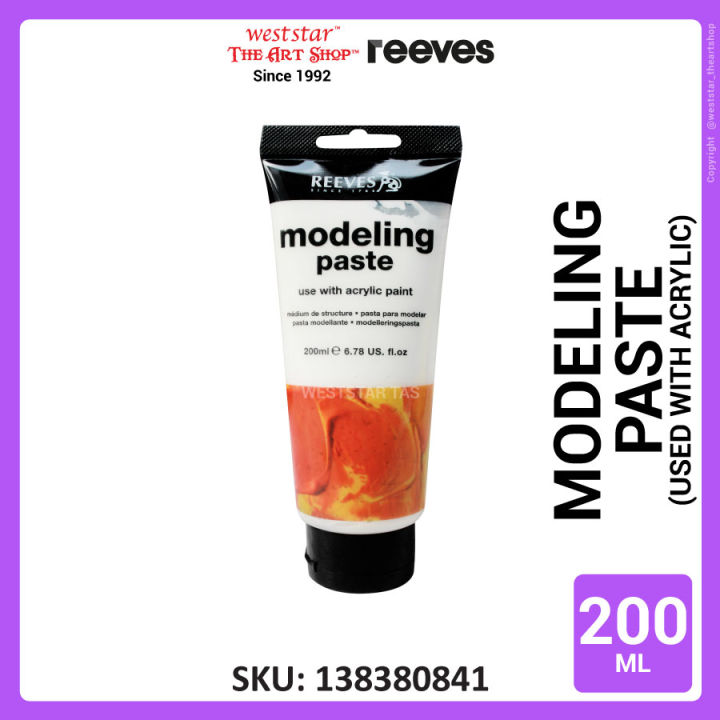 [Weststar TAS] Reeves Modeling Paste (200ml) | Lazada
