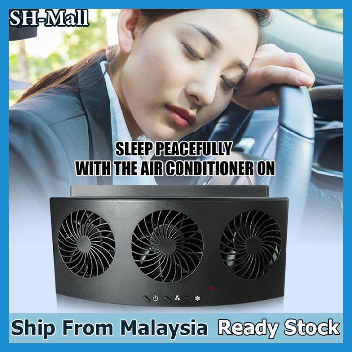Car Window Exhaust Fan 4000 RPM 2 Levels Car Exhaust Fan USB Powered ...