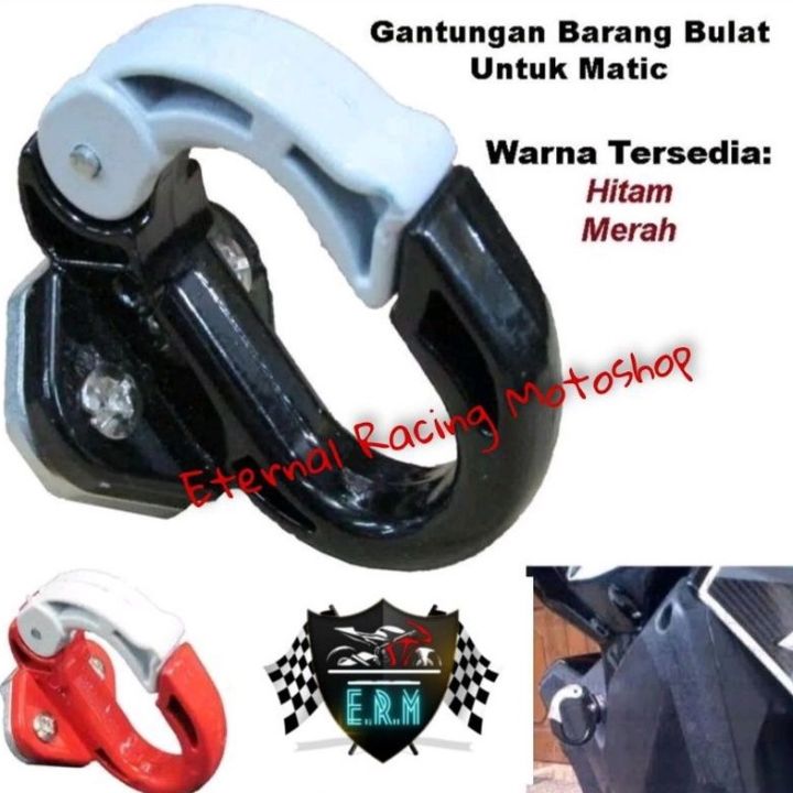 Gantungan Barang Motor Matic Model Bulat Bahan Besi | Lazada Indonesia