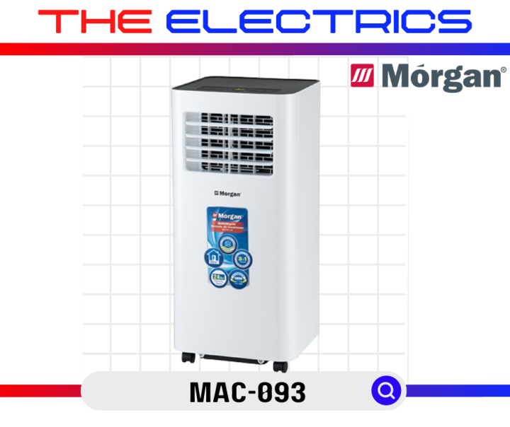 MORGAN 9000BTU LITE PORTABLE AIR COND MAC-093 | Lazada