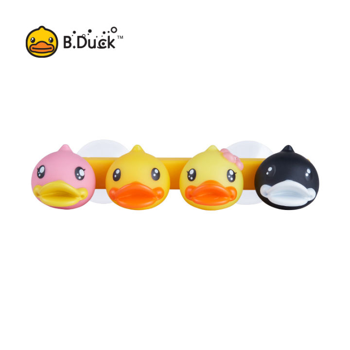 B.Duck เป็ดน้อยสีเหลืองการ์ตูนผู้ถือแปรงสีฟัน Bduck ครอบครัวถ้วยดูดวาง ...