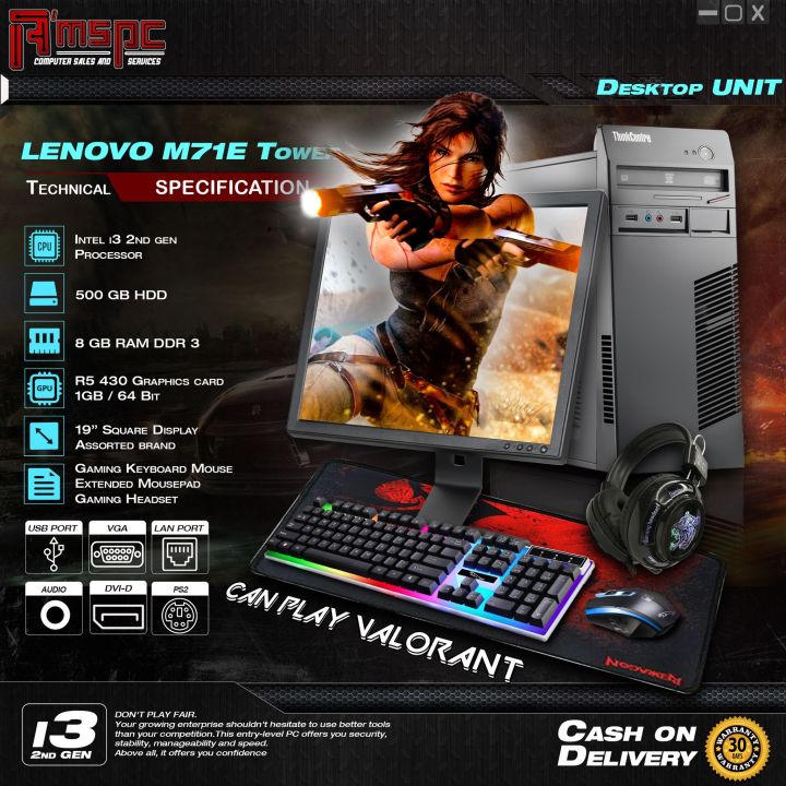 Desktop Gaming ASSORTED CPU With Videocard Core i3 | Core i5 8GB RAM ...
