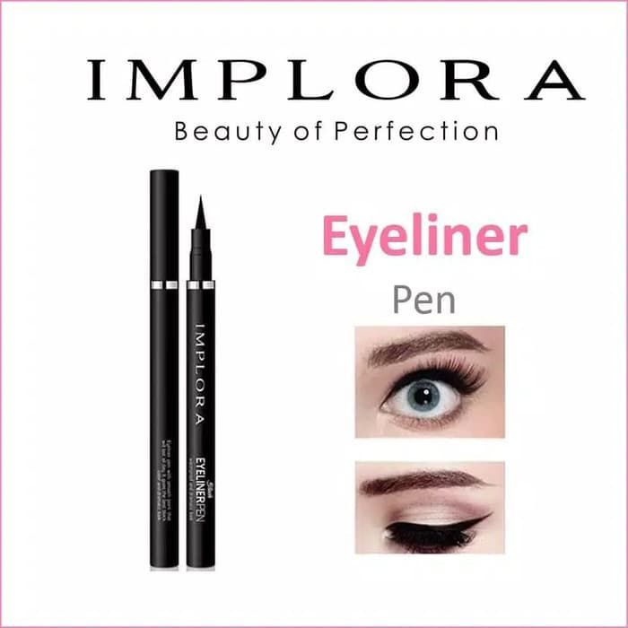 IMPLORA - Eyeliner Pen Black 1.7g (Waterproof and Dramatic) | Lazada ...