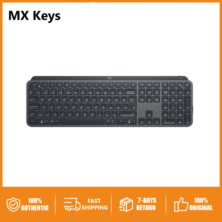 Original Logitech MX Keys Advanced Wireless Illuminated Keyboard for ...