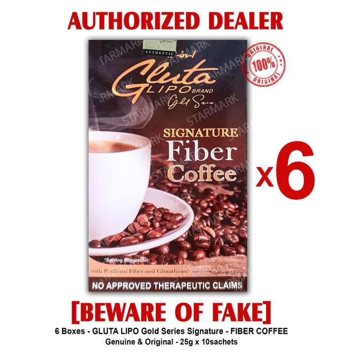 Glutalipo Gold Series Fiber Coffee Gluta Lipo Gold Series FIBER COFFEE ...